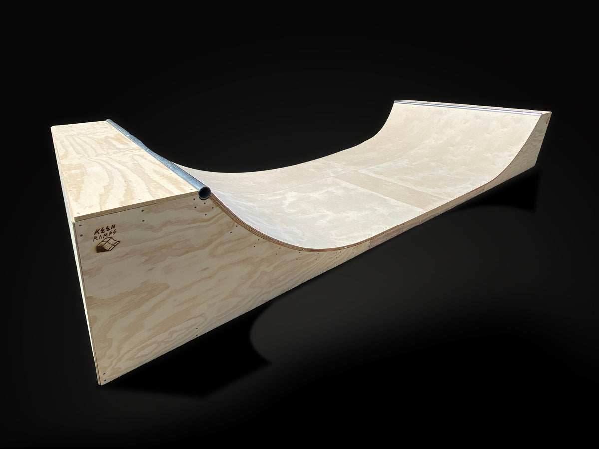 2.5' X 8' Mini Half Pipe – Keen Ramps